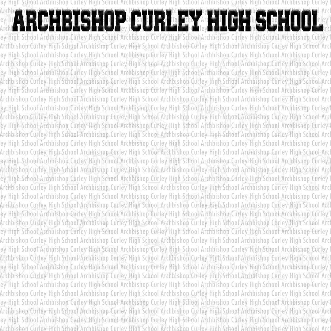 Archbishop Curley High School title – Photo Scraps