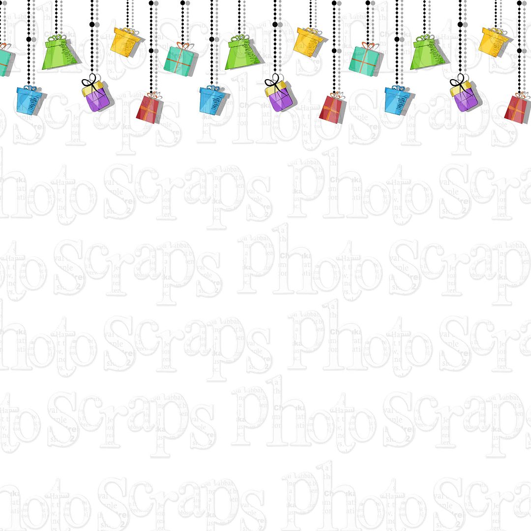 Birthday hanging border – Photo Scraps