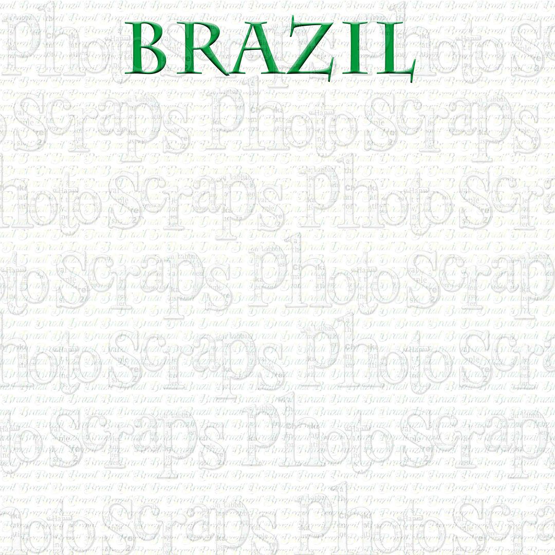 Brazil Title – Photo Scraps