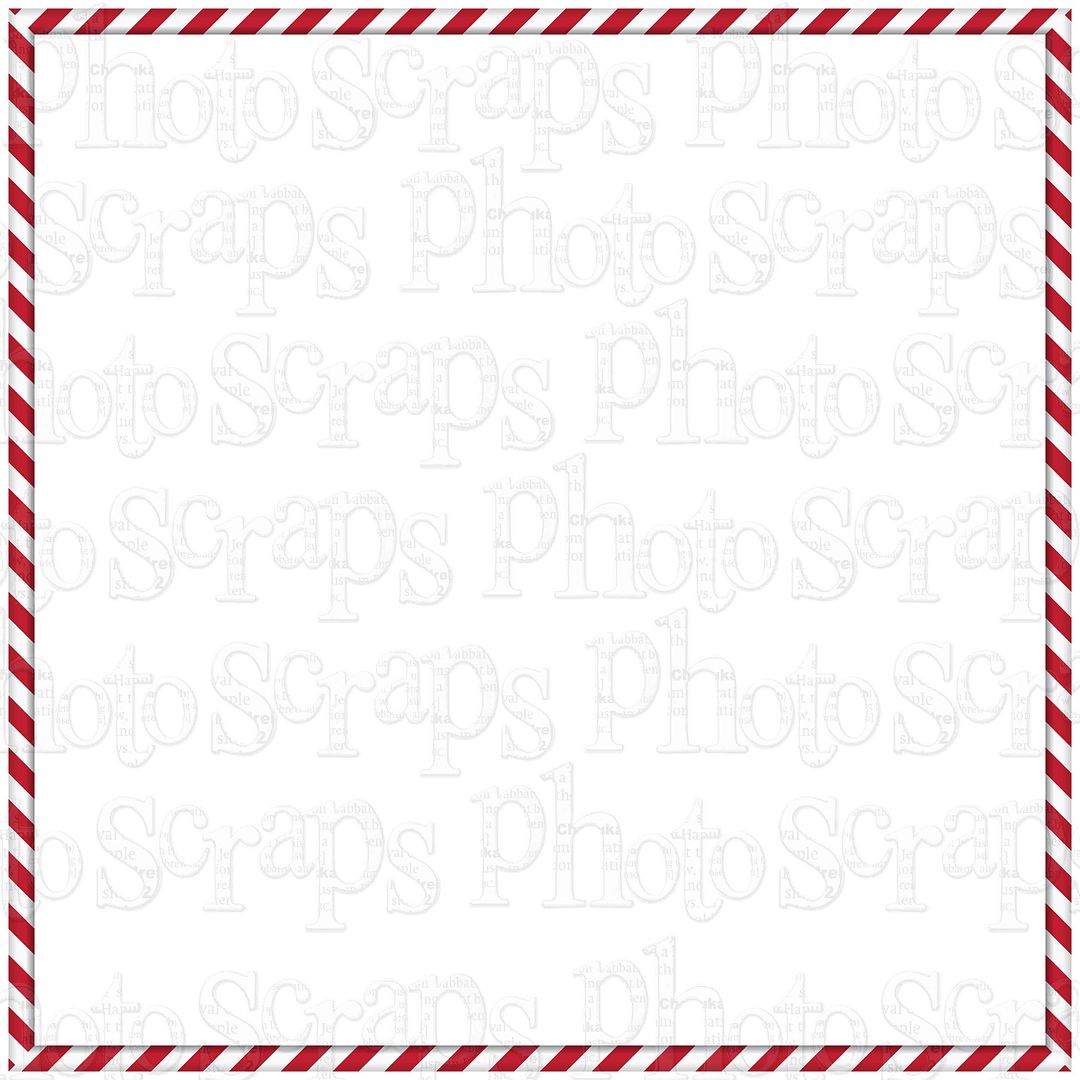 Candy Cane Border Clip Art