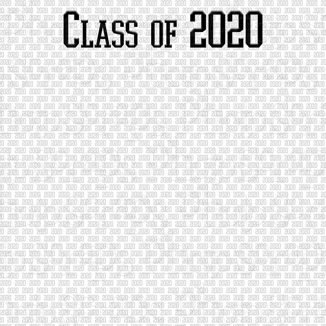 Class of 2020 title – Photo Scraps
