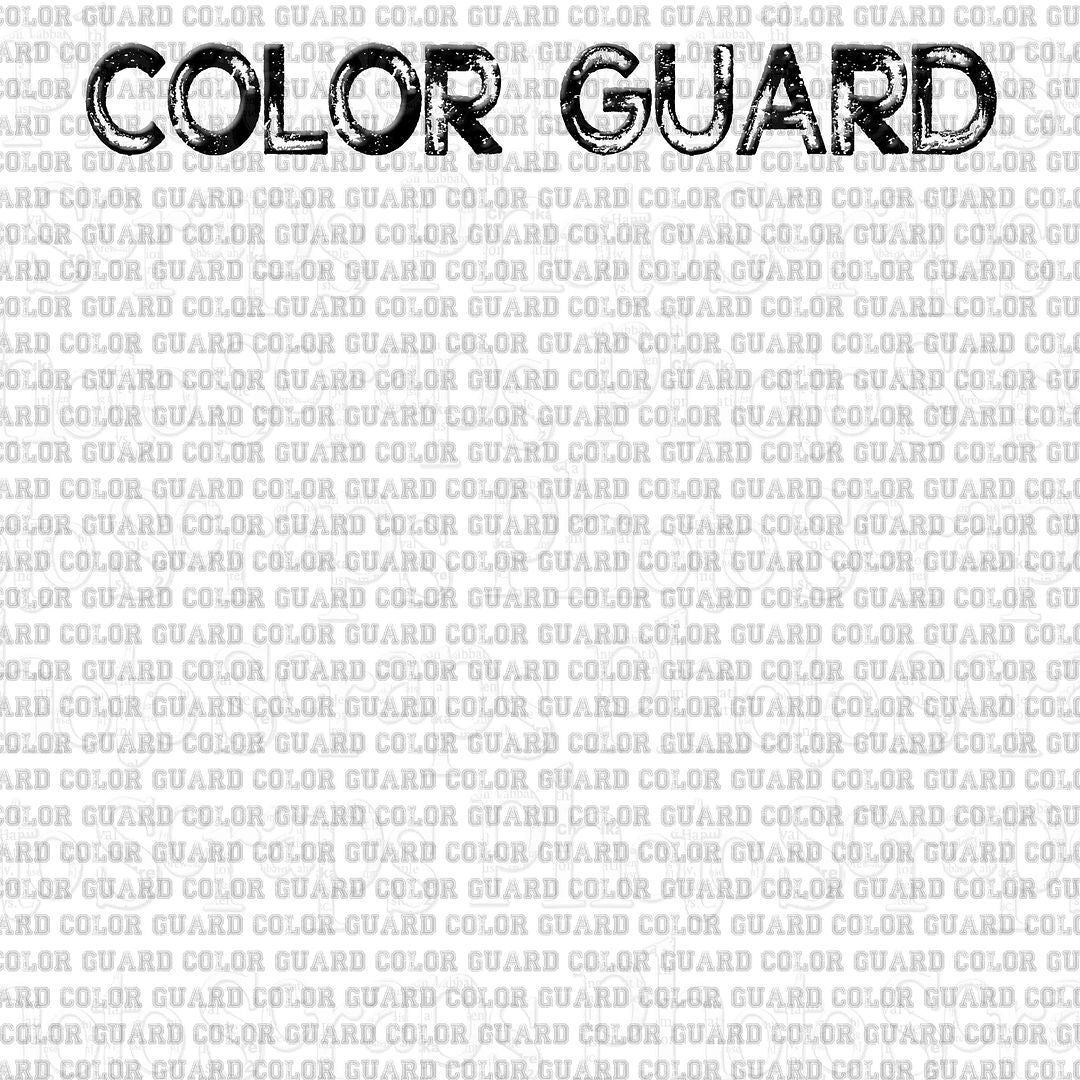 Color Guard Title – Photo Scraps