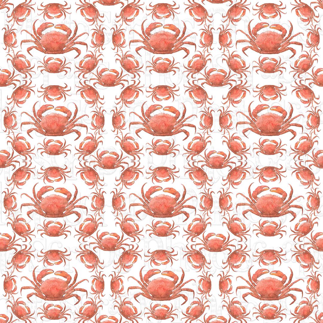 Crab pattern – Photo Scraps