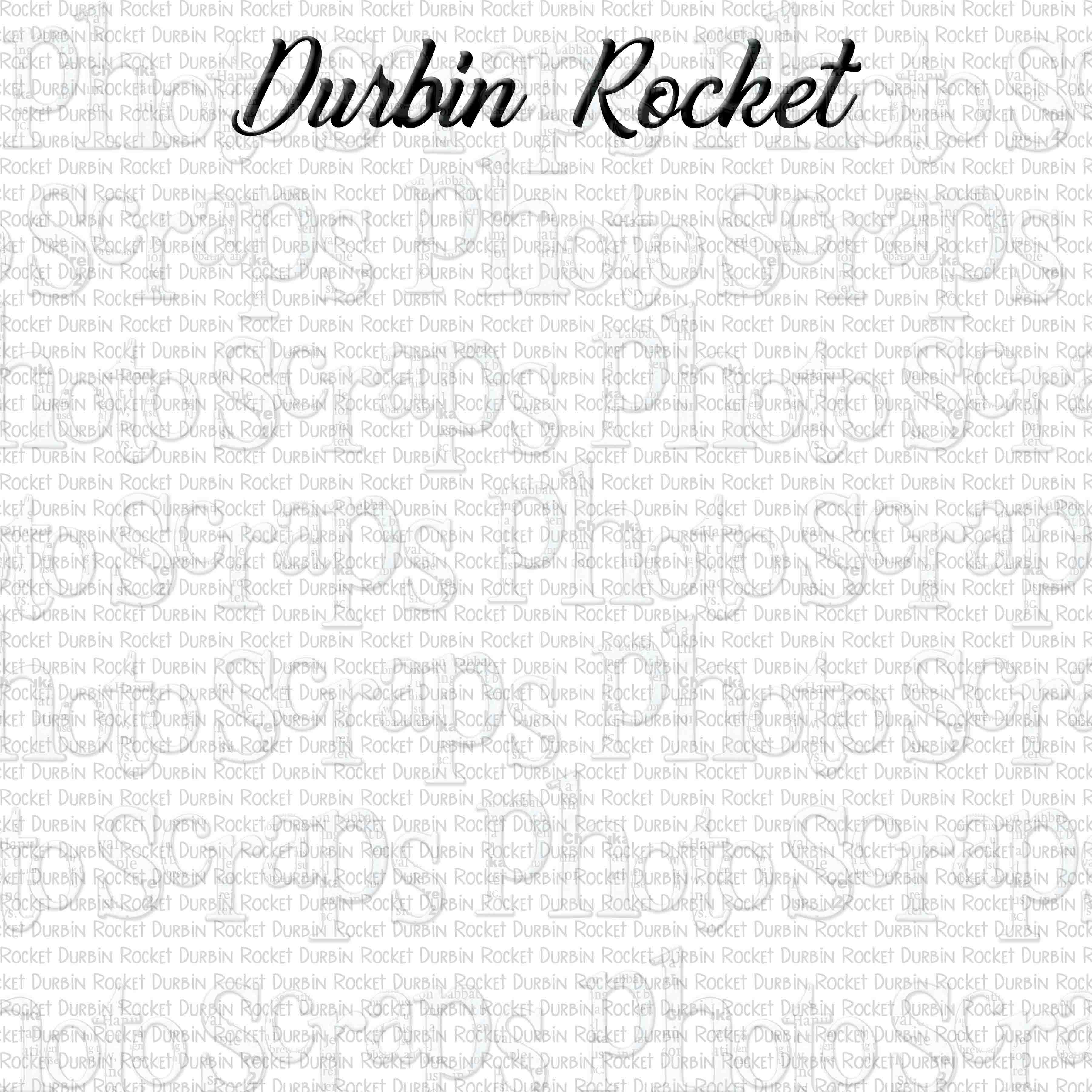Durbin Rocket WV Title Paper – Photo Scraps