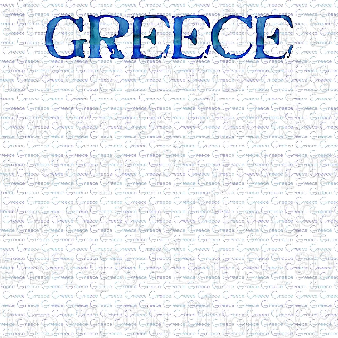 Greece Title – Photo Scraps