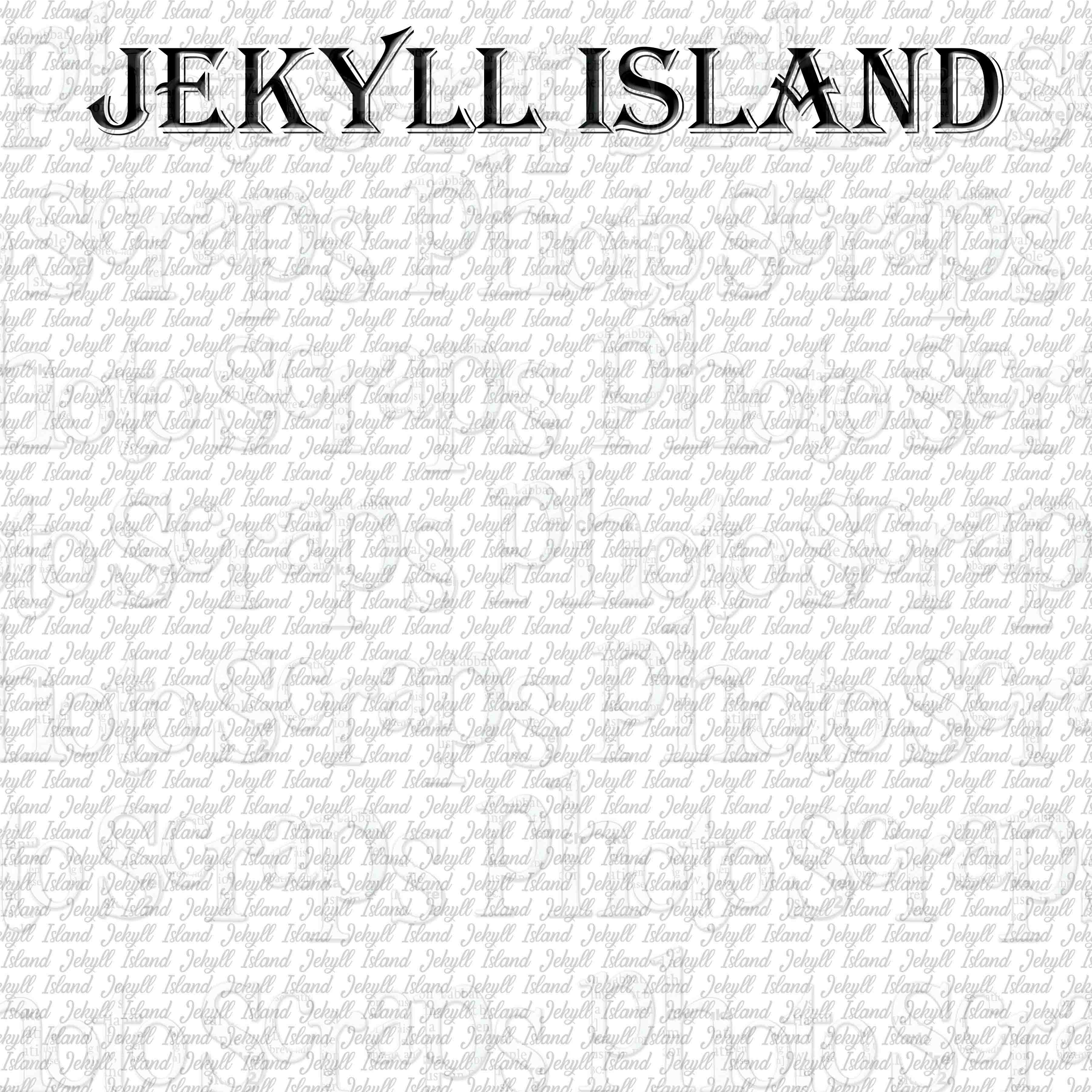 Jekyll Island Title Paper – Photo Scraps