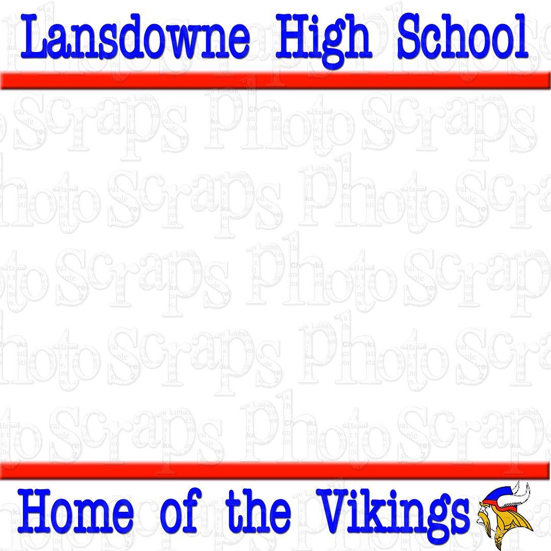 Lansdowne High School home of vikings – Photo Scraps