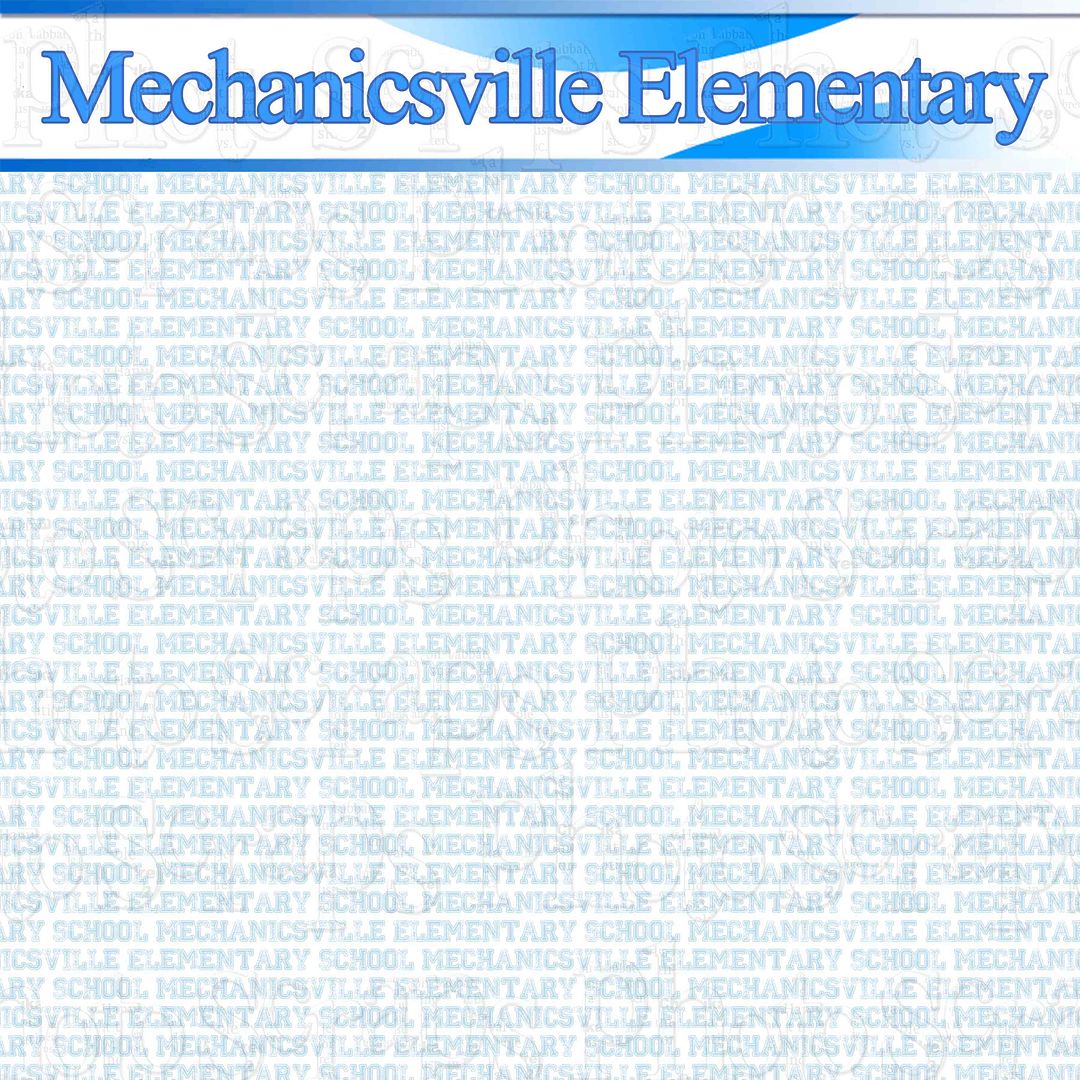 Mechanicsville Elementary title – Photo Scraps