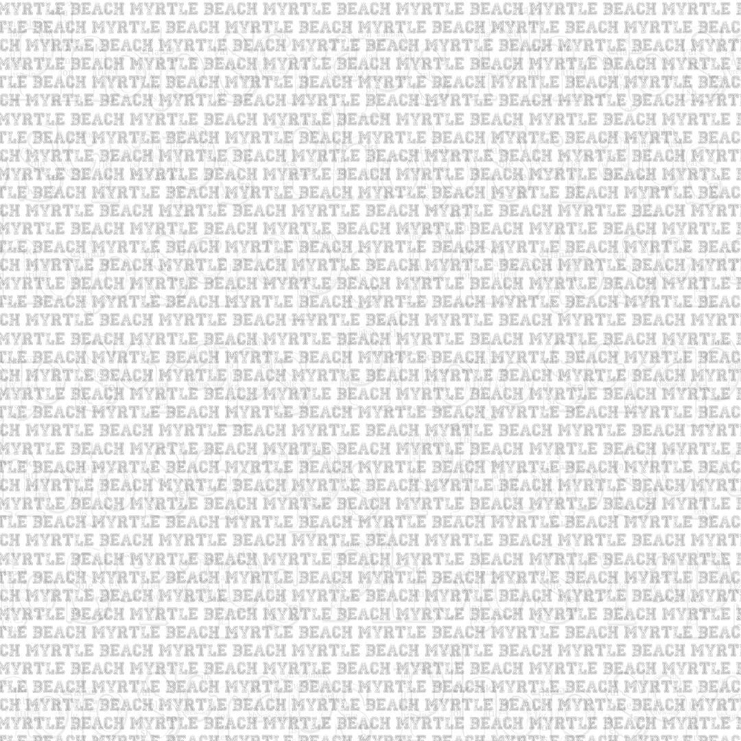 Myrtle Beach Repeating Word – Photo Scraps