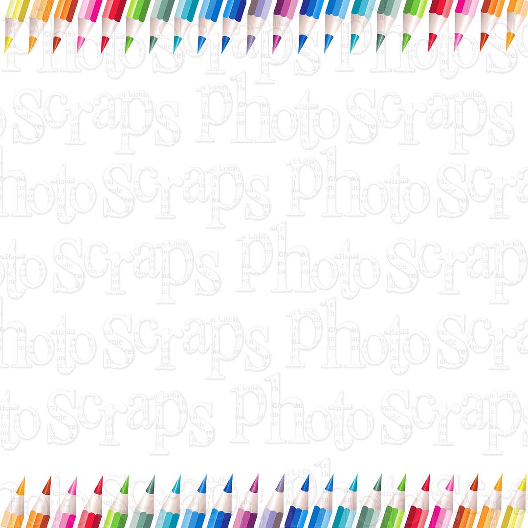 Pencil Border – Photo Scraps