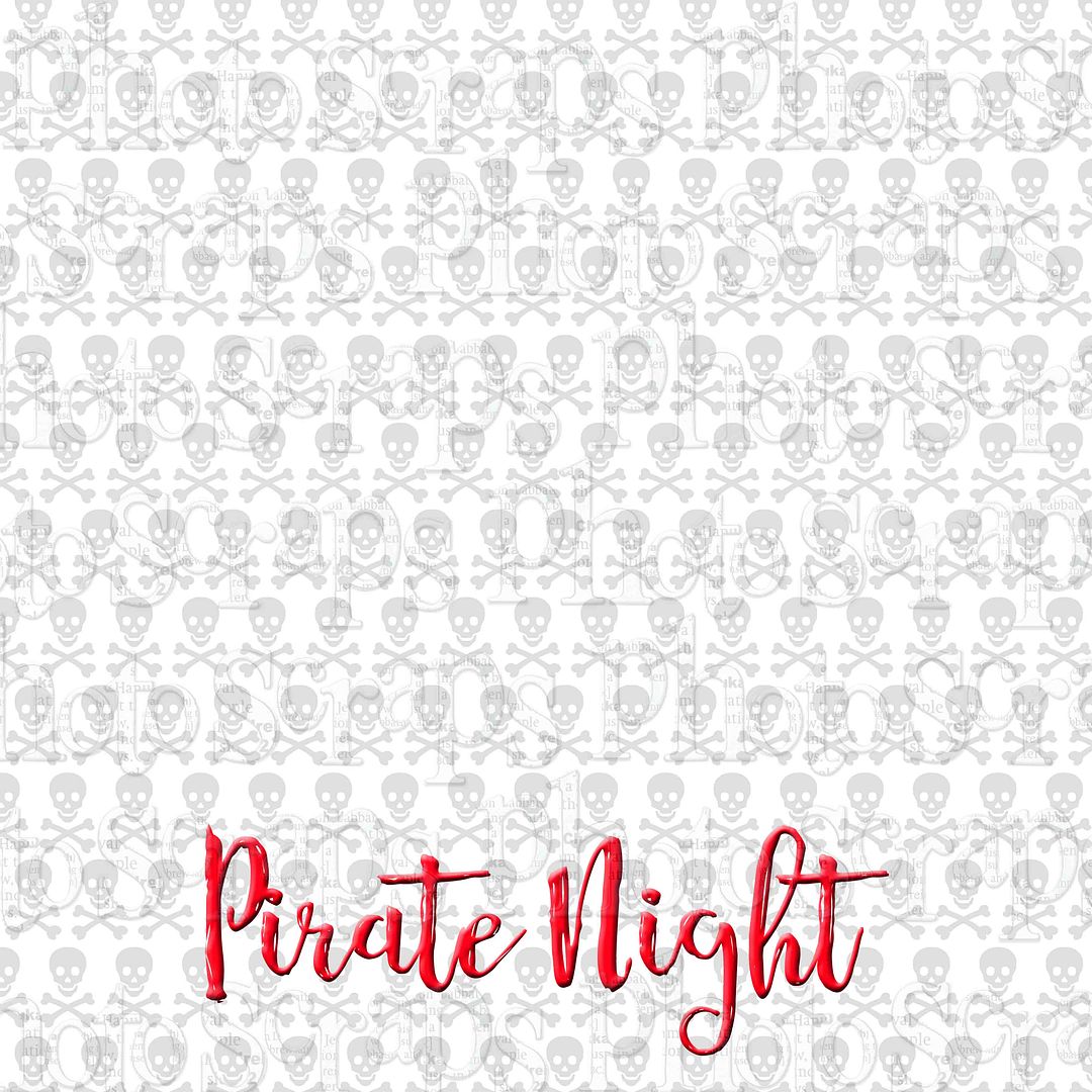 Pirate night – Photo Scraps
