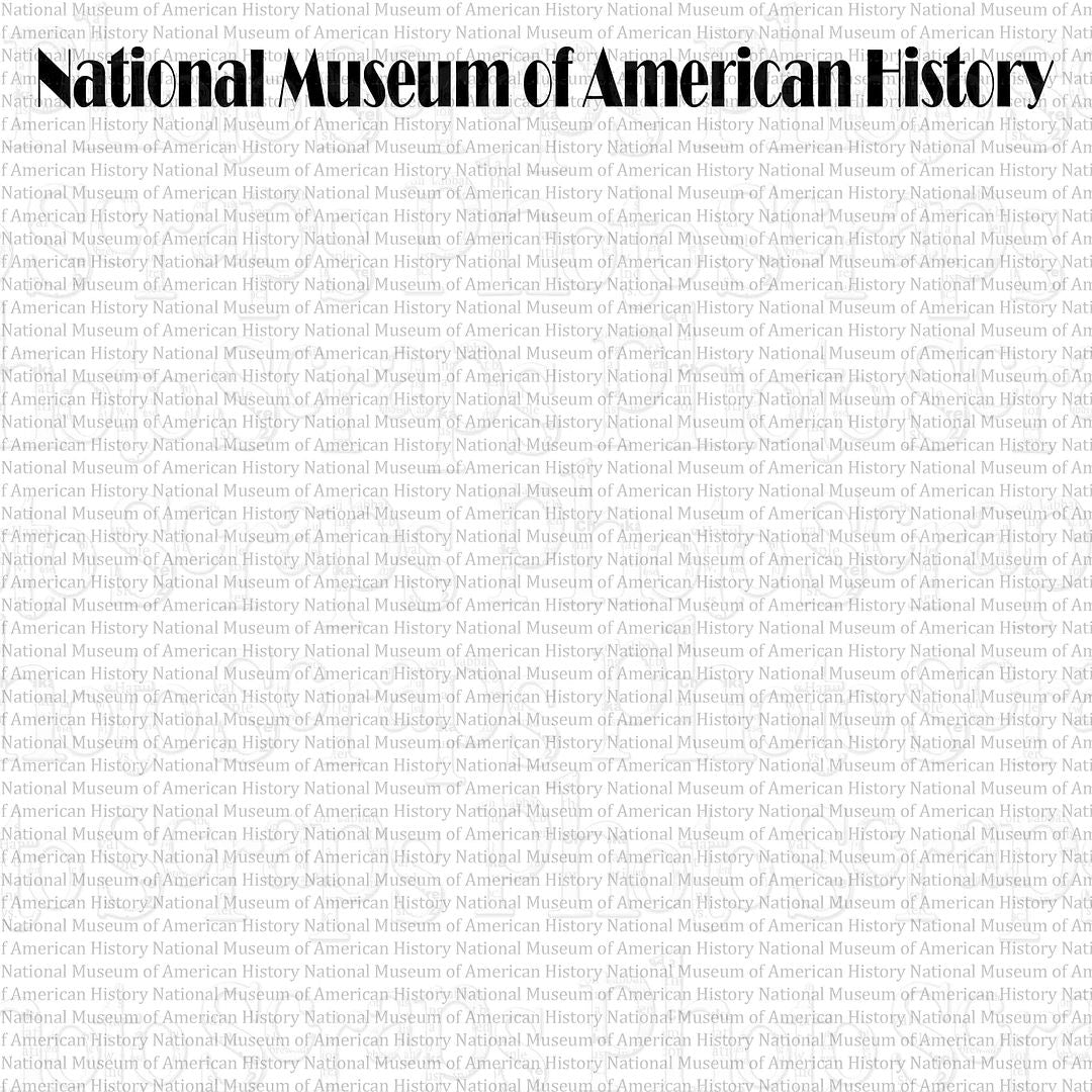 Washington DC National Museum of American History title – Photo Scraps