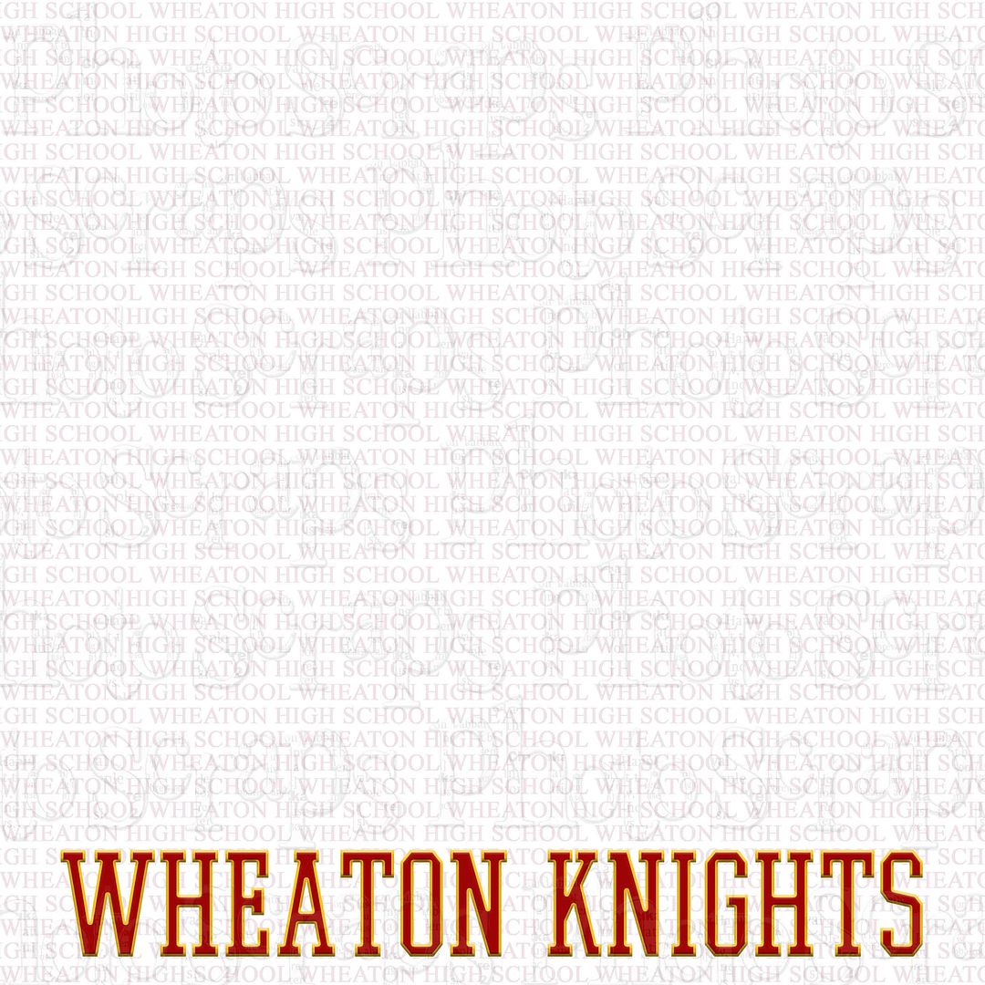 Wheaton High School Knights title – Photo Scraps