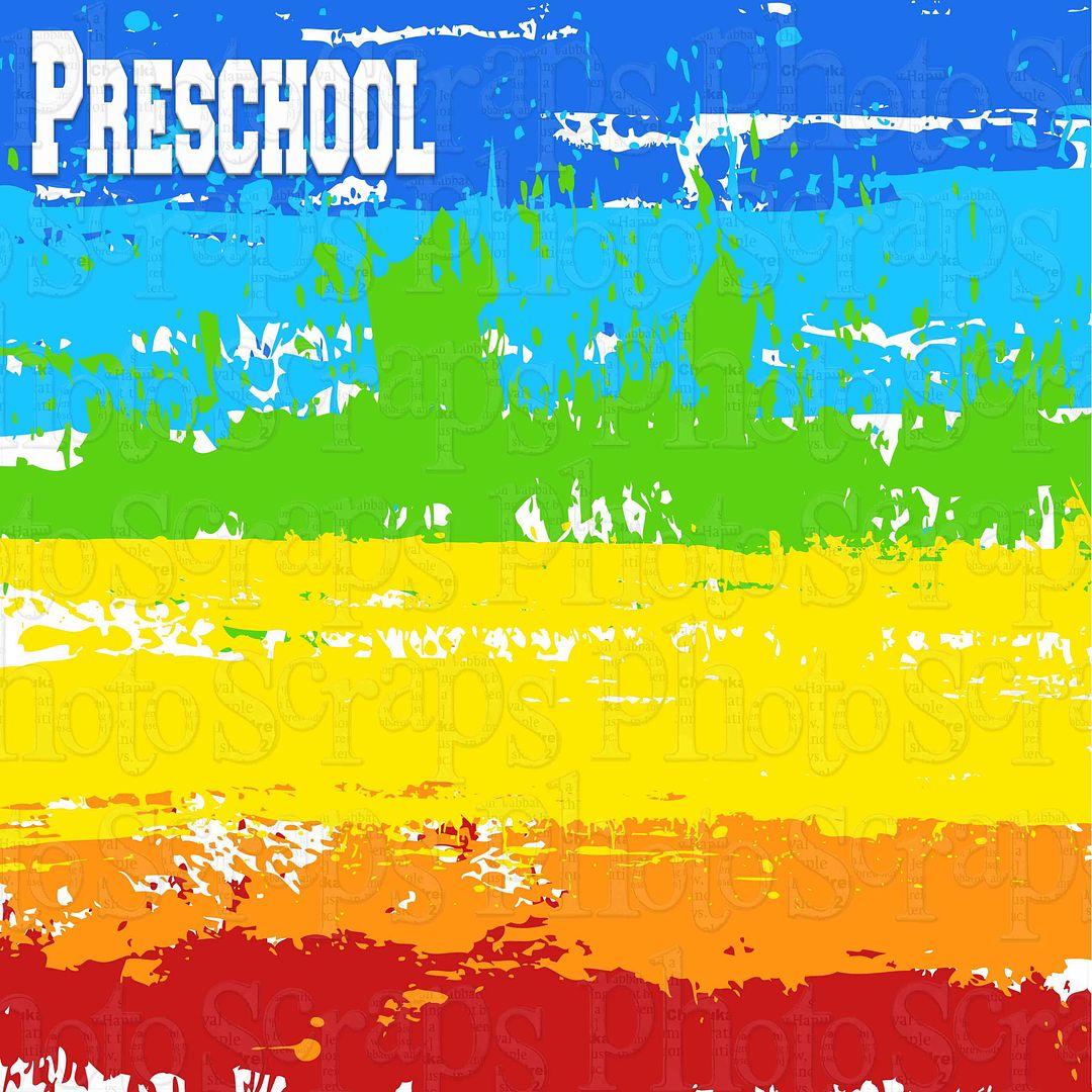 preschool grade rainbow 3 – Photo Scraps