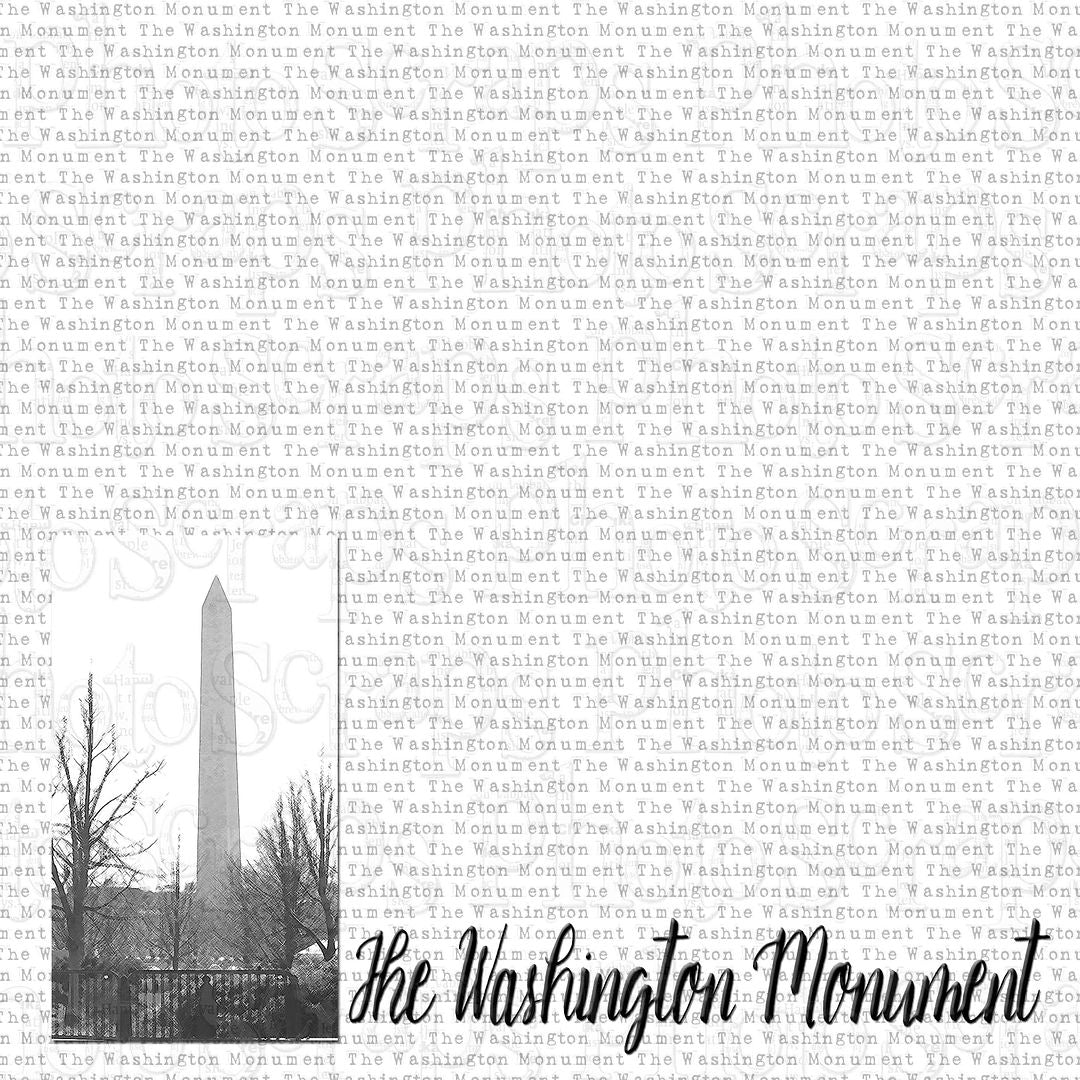 Washington Monument – Photo Scraps